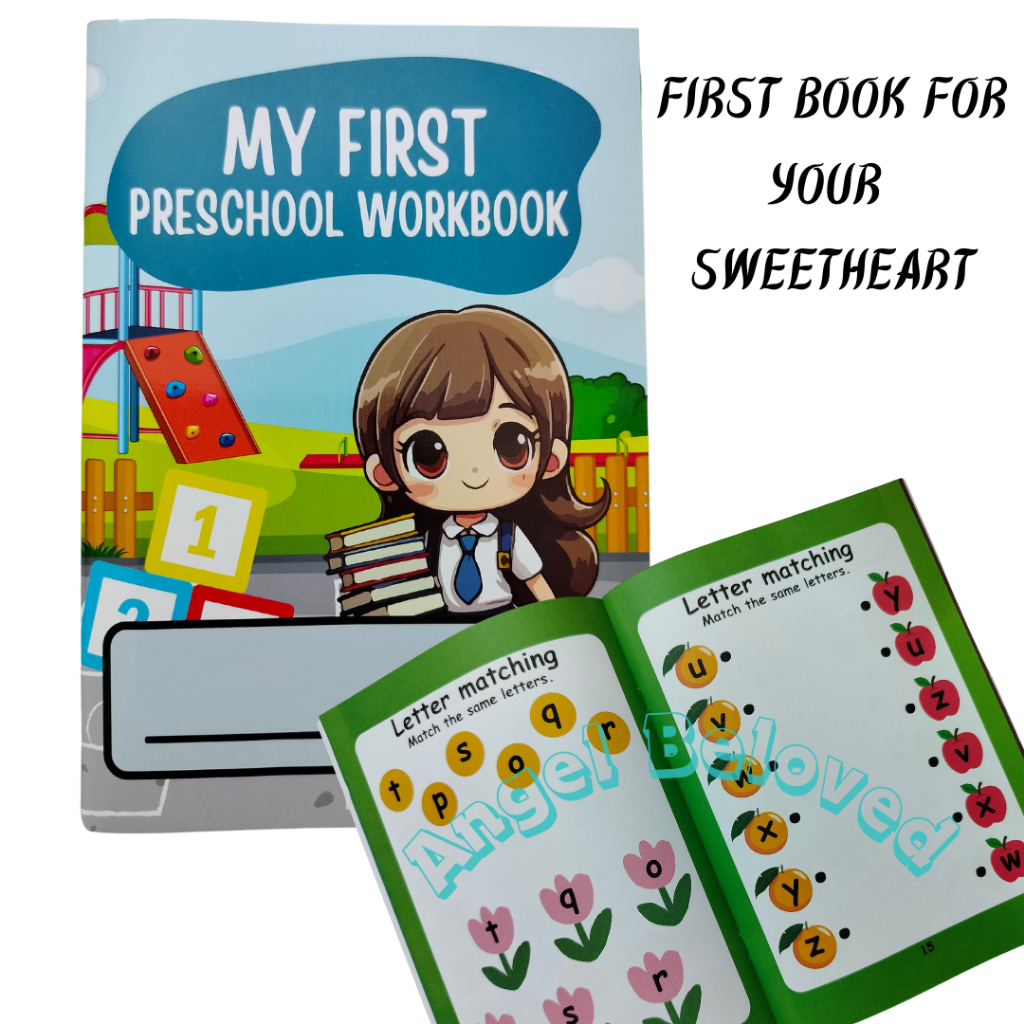 Buku Prasekolah Buku Latihan Pre-school Activity Book Workbook Pre ...