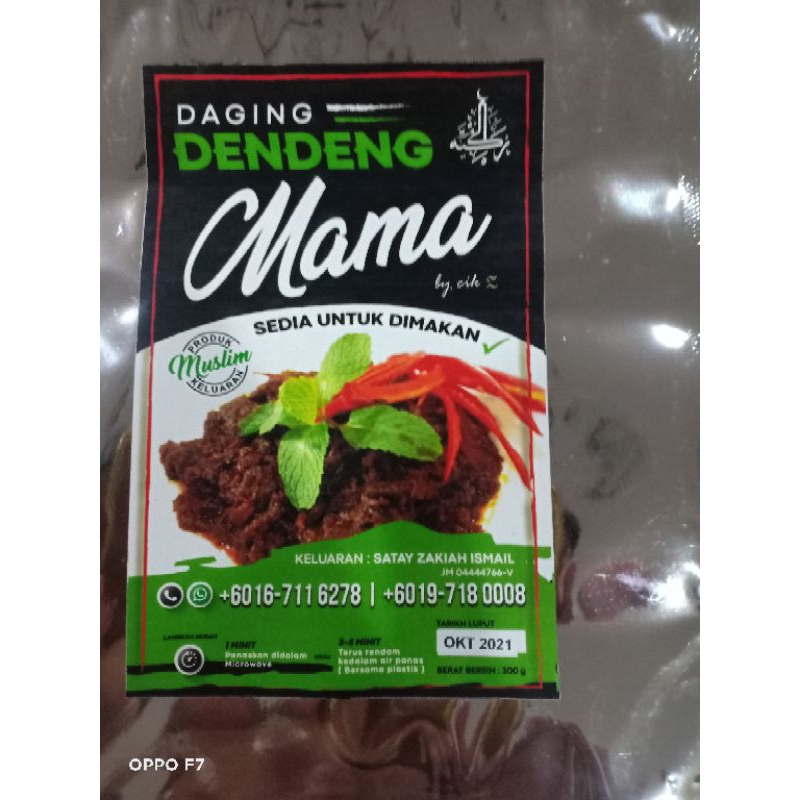 daging dendeng mama by cik Z (300g/500g) | Shopee Malaysia