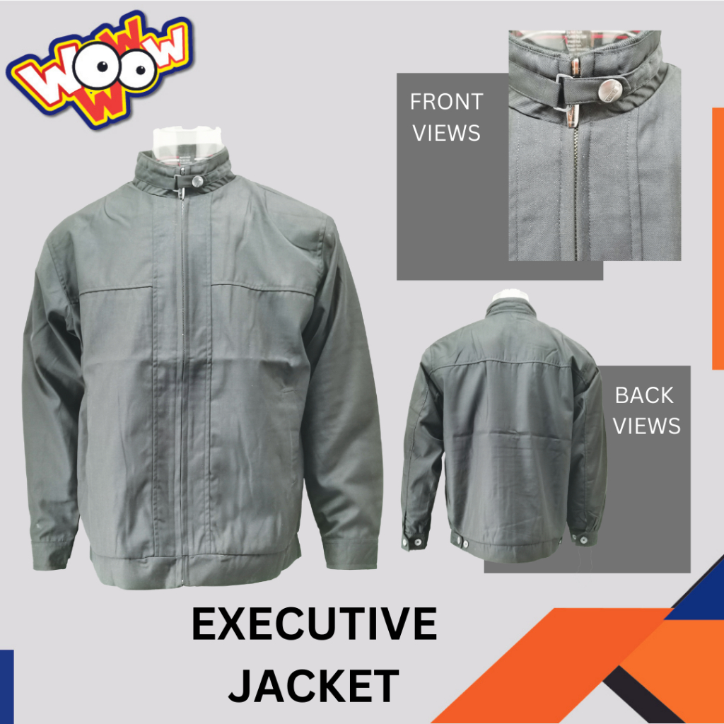 [CLEARANCE] EXECUTIVE JACKET GOOD QUALITY JACKET COLLAR CASUAL FASHION ...