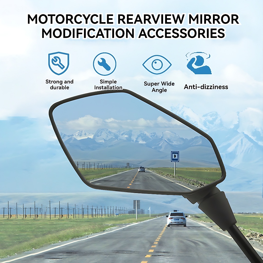 Oem Yamaha Mini Mirror Untuk Moto Semua Jenis Yamaha Y15ZR NVX Aerox ...