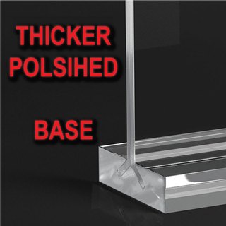 Acrylic Stand A4 Size A5 A6 Size Acrylic T-Shape Display Stand, T Shape ...