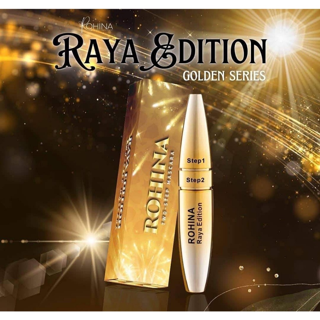 MASCARA ROHINA RAYA EDITION GOLD SERIES | Maskara Rohina Gold Edition ...