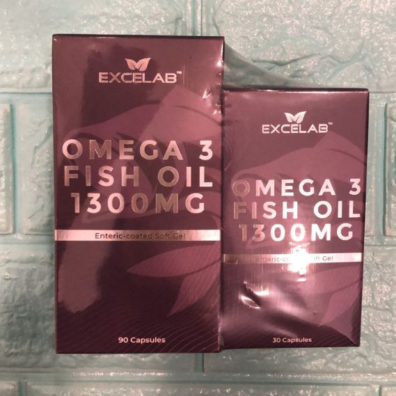 EXCELAB OMEGA 3 FISH OIL 1300MG (120 capsules) | Shopee Malaysia