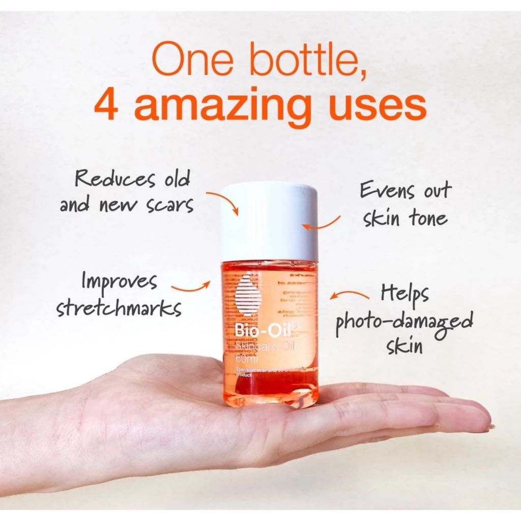 Bio Oil for Scars / Stretch Marks / Dry Skin 60ml/125ml/200ml | Shopee ...
