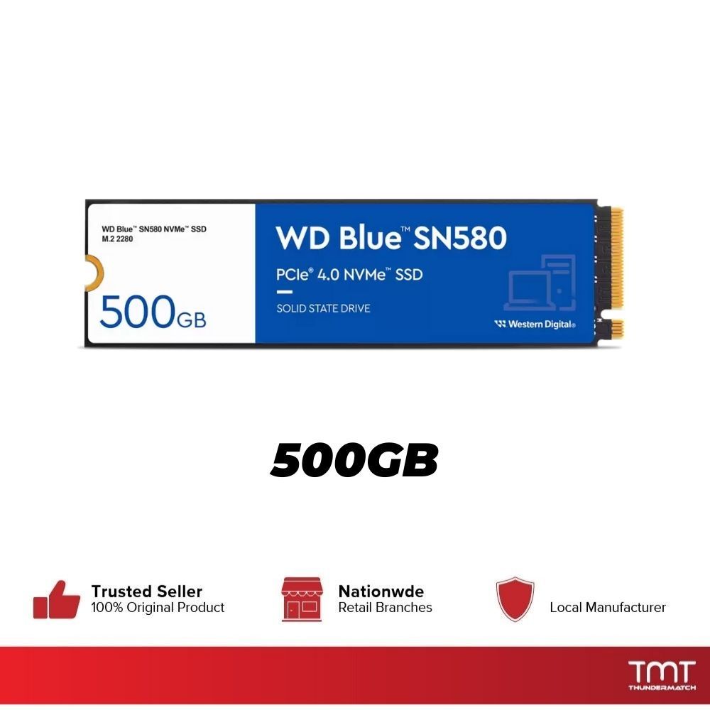 Western Digital WD SN580 M.2 2280 PCIe NVMe Gen4 SSD (250GB/500GB/1TB ...