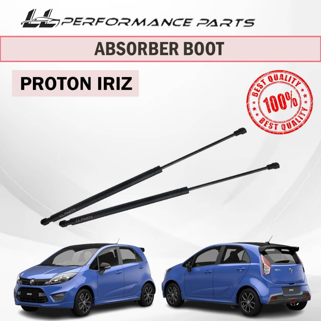 Proton Iriz Rear Bonnet Damper Absorber Boot Gas Spring Set Tailgate ...