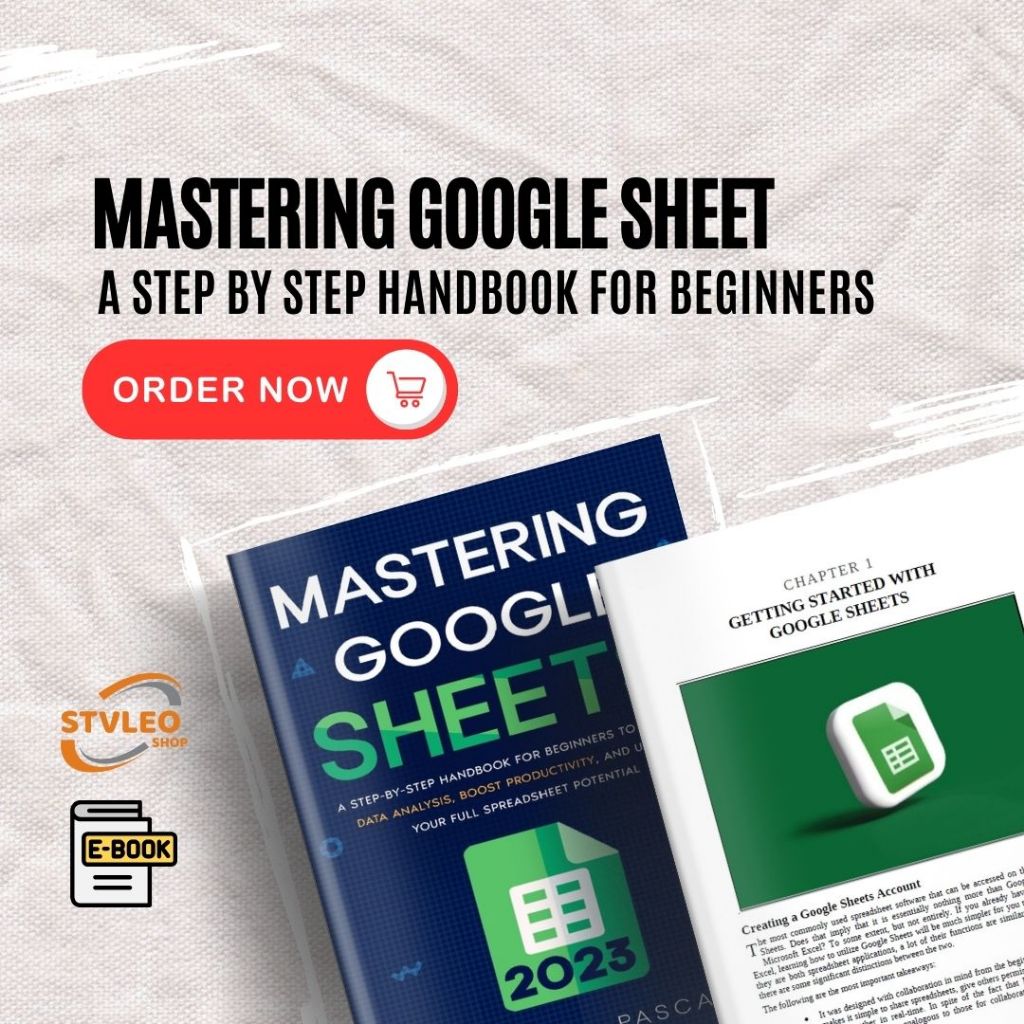 Mastering Google Sheets: Step-By-Step Handbook | Shopee Malaysia Mastering Google Sheets: Step-By-Step Handbook | Shopee Malaysia