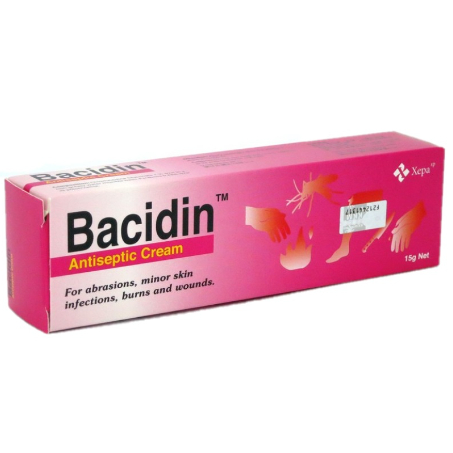 BACIDIN ANTISEPTIC CREAM 15G | Shopee Malaysia