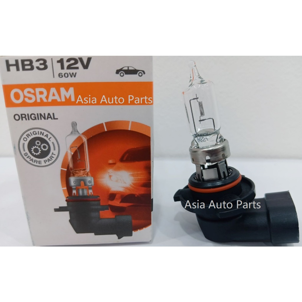 100% Original Osram HB3 12V 60W Bulb ( Made In USA ) | Shopee Malaysia