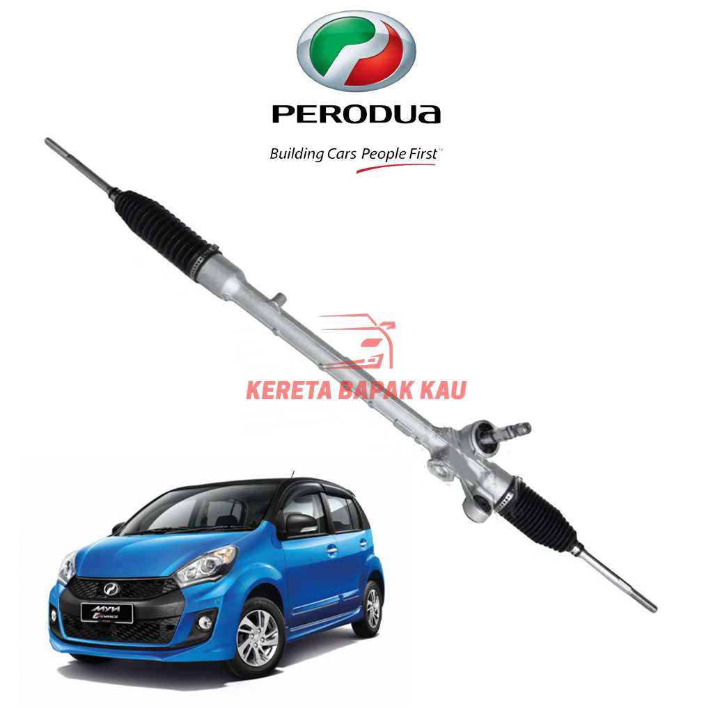 PERODUA MYVI LAGI BEST STEERING RACK, GEAR ASSY (NEW) (MADE IN JAPAN ...
