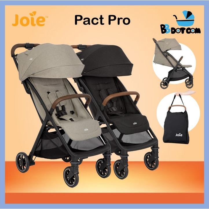 Joie Pact Pro Compact Lightweight Travel Cabin Size Baby Stroller ...