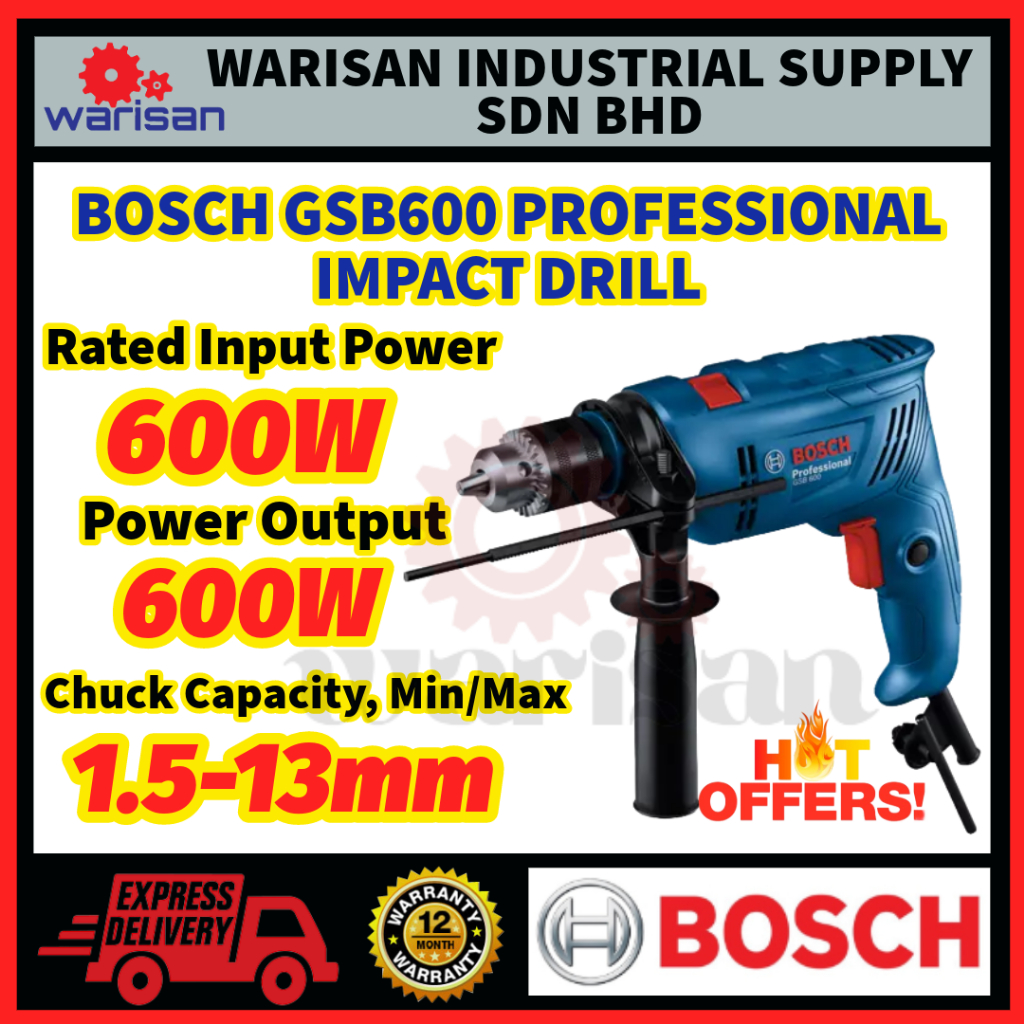BOSCH GSB600 Professional Impact Drill | Shopee Malaysia
