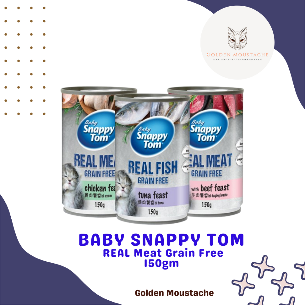 🔥 [ORIGINAL] ® !! READY STOCK !! Baby Snappy Tom Canned Food (Cat Wet ...