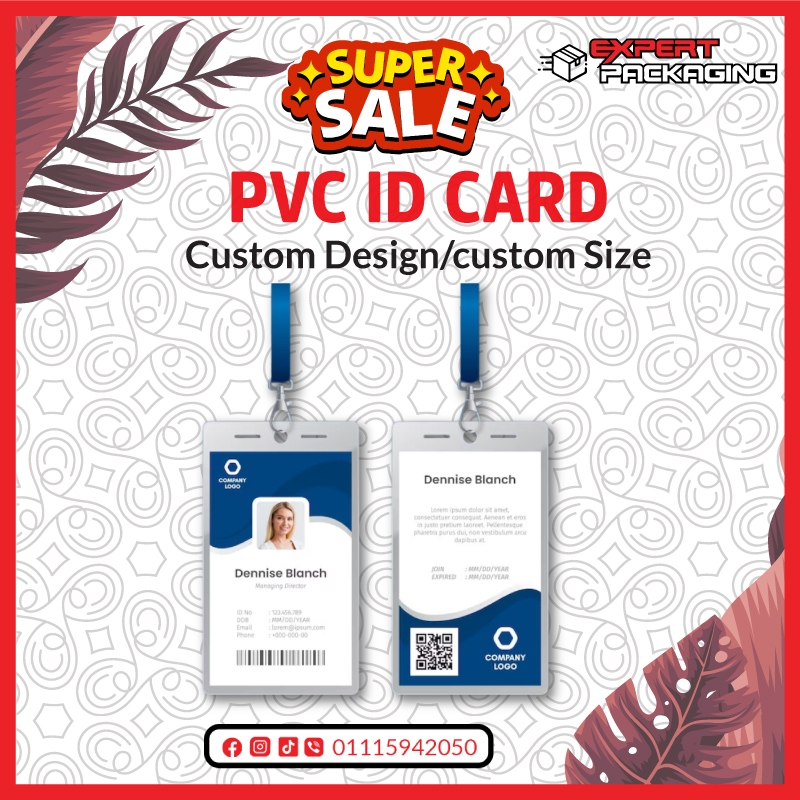 CUSTOM ID Card 【FREE DESIGN】Student Card/ Membership card/ Staff Kad ...