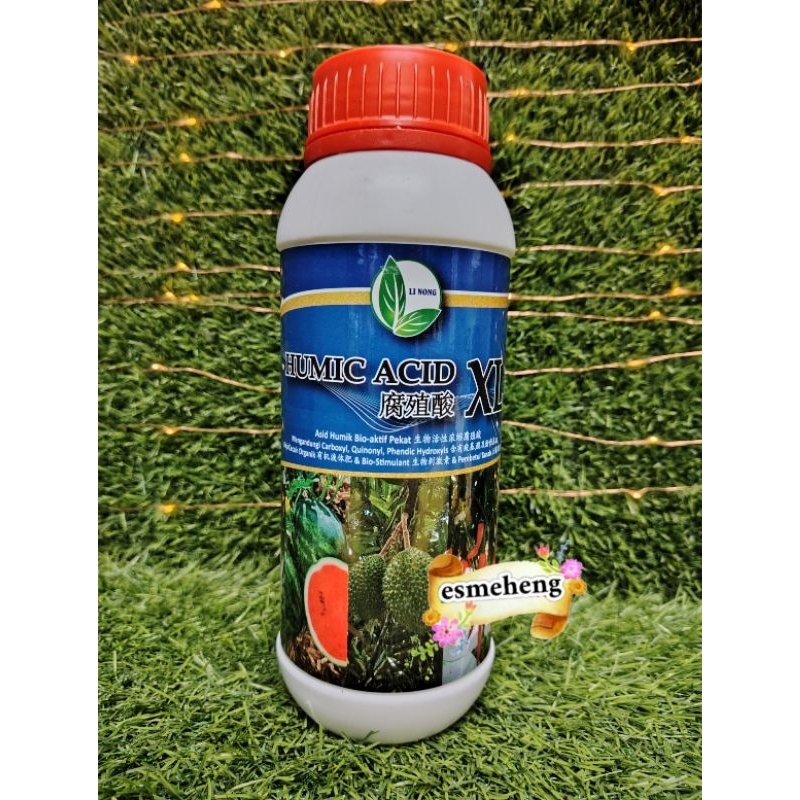 1L Humic Acid XL / Baja Cecair Organik / Bio-Stimulant / Mengurangkan ...