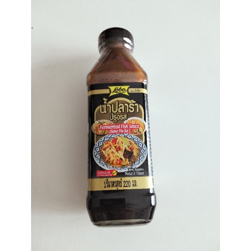 🇹🇭Lobo Brand (Nam Pla Ra) Fermented Fish Sauce 220ml. | Shopee Malaysia