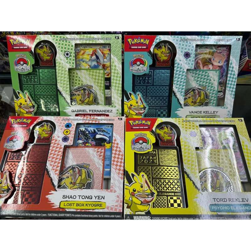 Ready Stock - Pokemon Card - Pokemon World championship deck 2023 ...