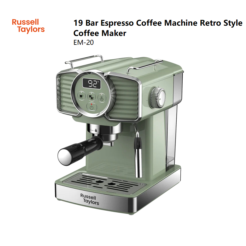 Russell Taylors 19 Bar Mesin Kopi Espresso 💬 Espresso Coffee Machine ...