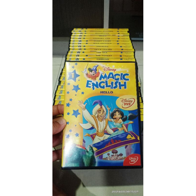 Grolier Disney Magic English DVD and books | Shopee Malaysia
