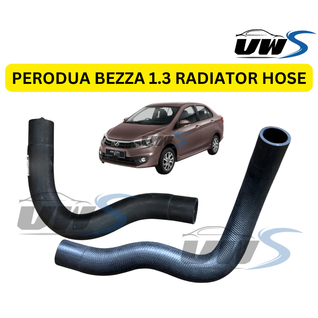 PERODUA BEZZA 1.3 RADIATOR HOSE TOP = 16571-BZ310 BOTTOM = 16572-BZ240 ...