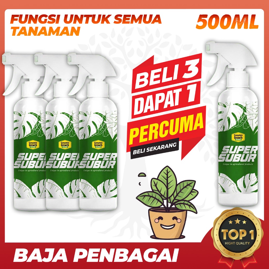 Baja Super Subur [READY STOCK] beli 3 dapat 1 | Shopee Malaysia