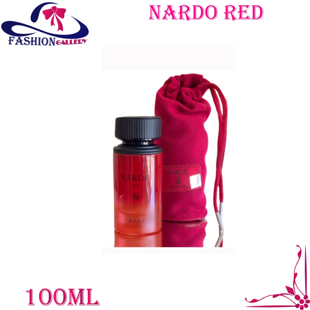 NARDO RED 100ML BY RAVE LATAFA EDP PERFUME SPRAY 100% ORIGINAL | Shopee ...