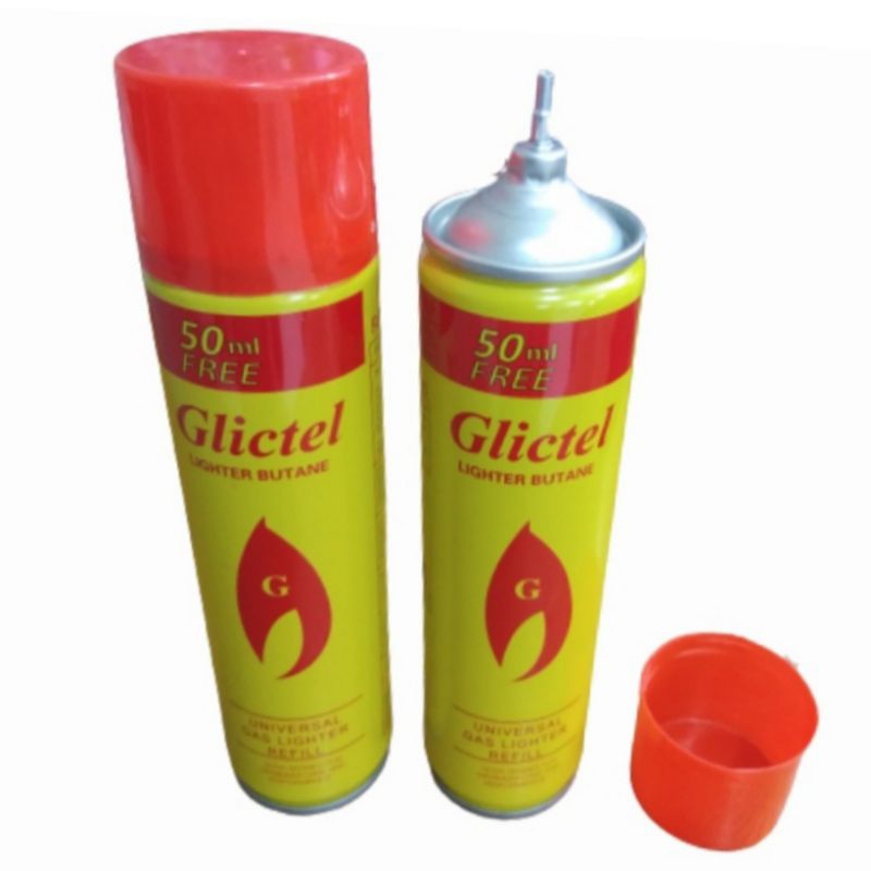 180ml Glictel Universal Gas Lighter Butane Universal Gas Lighter Refill ...