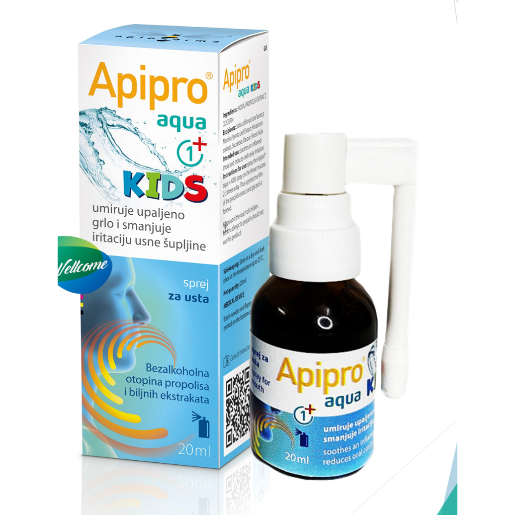 APIPRO AQUA SPRAY SAKIT TEKAK / ULCER MULUT / BENGKAK GUSI / SAKIT GIGI ...