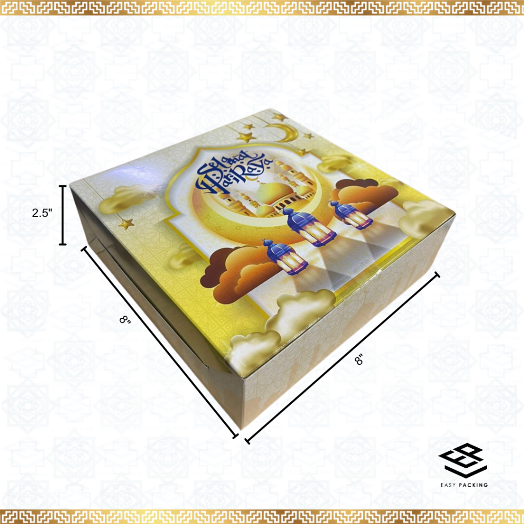 ( 2025 )Hari Raya Gift Box Hari Raya Window Kuih Lapis Box Cake Box ...