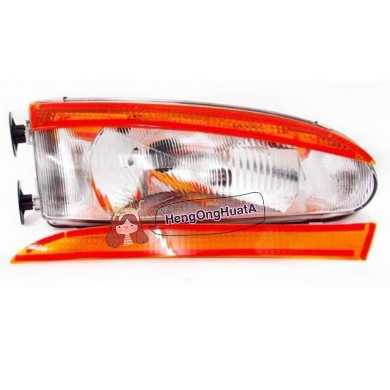 WIRA EYE LIP L+R Sepasang eyelip Proton Wira Satria PUTRA Kening Eye ...