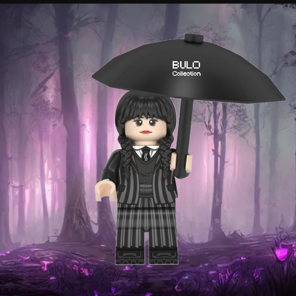 Wednesday Custom Minifigures Addams TV Drama Building Blocks Assembled ...