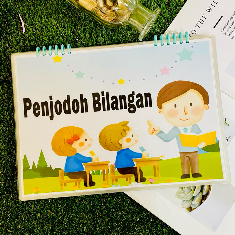 131 Penjodoh Bilangan·Busy Book】 BM｜Quiet Book｜Busy Book｜Montessori ...