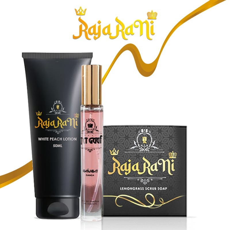 RAJA RANI SKIN TREATMENT BRIGHTENING (COMBO SET) SOAP 1,LOTION 1 ...