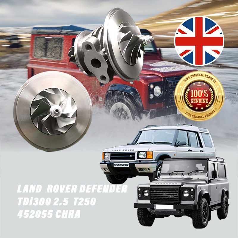 LAND ROVER DEFENDER TDI300 TURBO TURBOCHARGER 2.5 T250-4 452055 TURBO ...