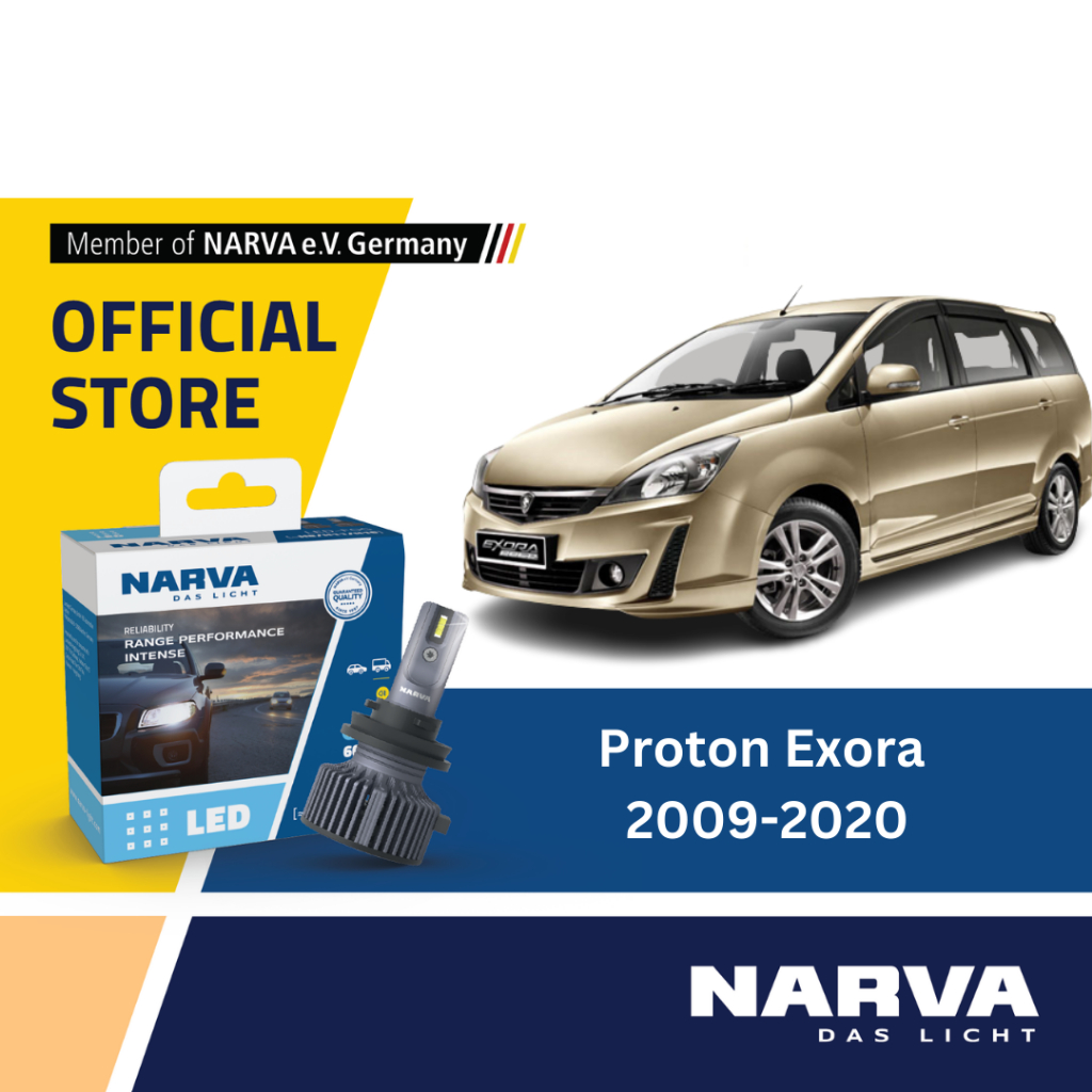 [Free Installation] NARVA Car Headlight Halogen / LED Bulbs Set for ...
