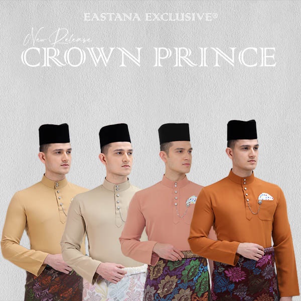 BAJU MELAYU CROWN PRINCE 2024 | Shopee Malaysia
