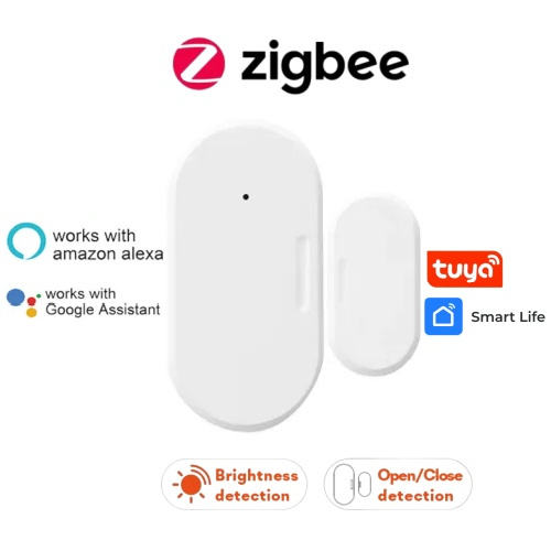 Tuya Smart life Zigbee illumination Door Window Sensor 2-in-1 Door and ...