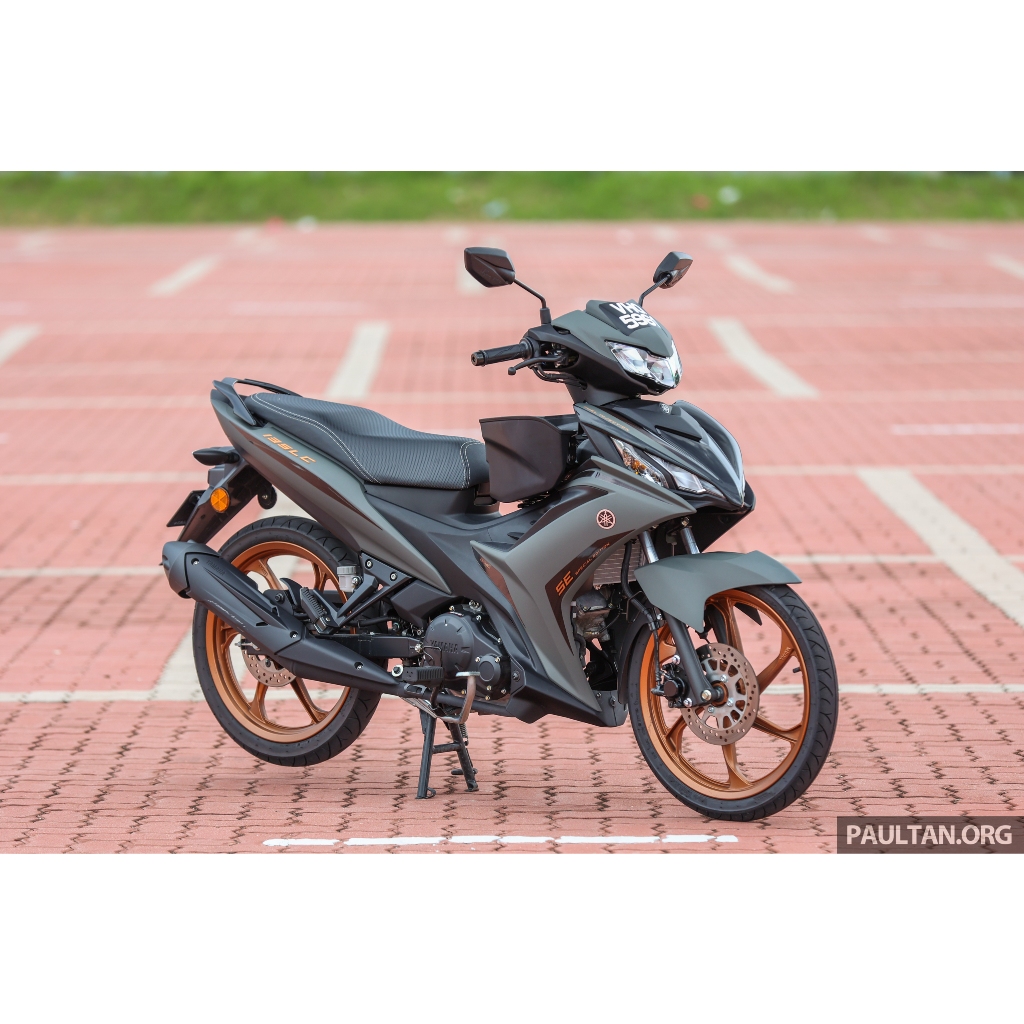 YAMAHA ORIGINAL 135LC FI LC V8 SPORT RIM CAST WHEEL RIM COPPER GOLD ...