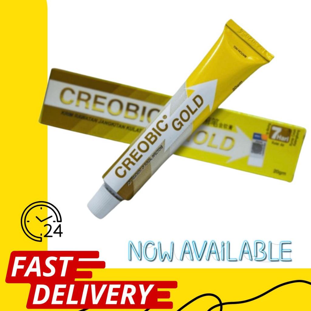 [GATAL/KURAP/PANAU] Creobic Gold Antifungal Cream 10g/20g | Shopee Malaysia