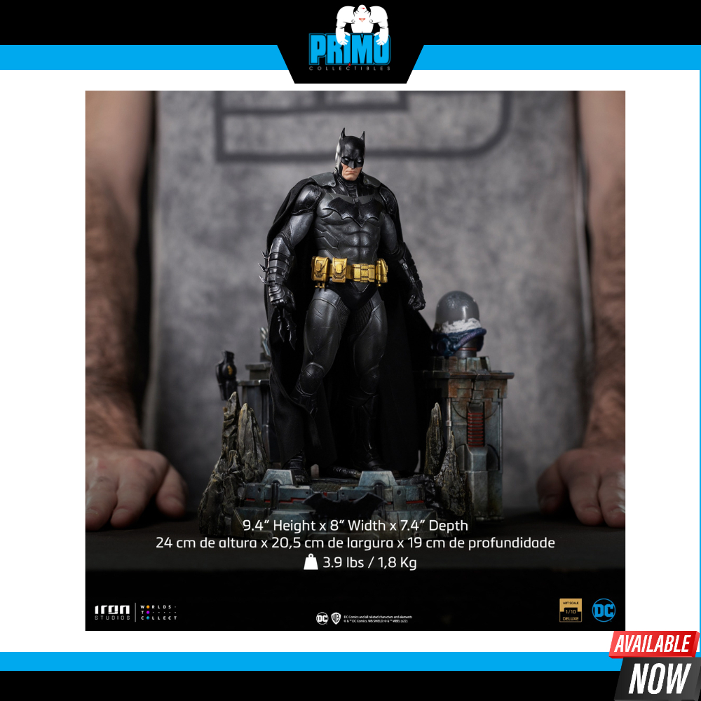 Iron Studios - Batman Unleashed Deluxe - DC Comics - Art Scale 1/10 ...