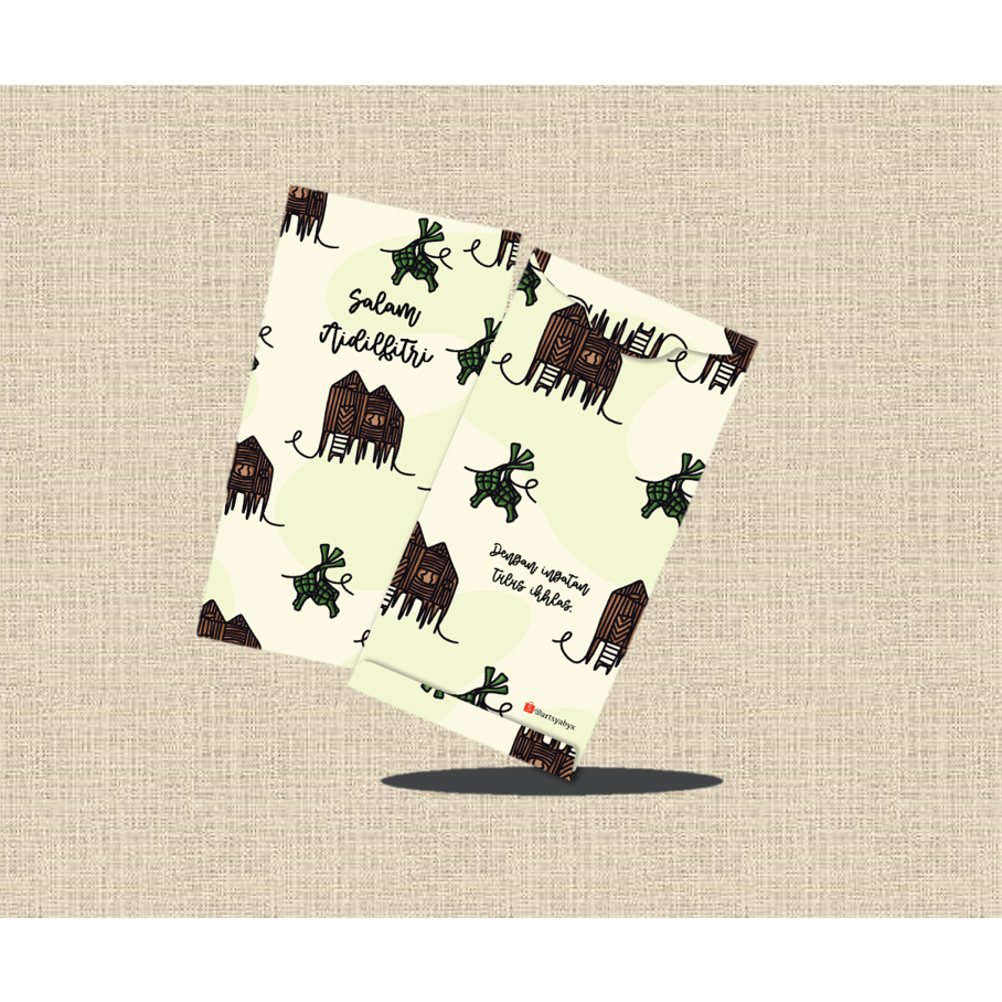 Sampul duit raya - Money Packet (Minimalist) | Shopee Malaysia
