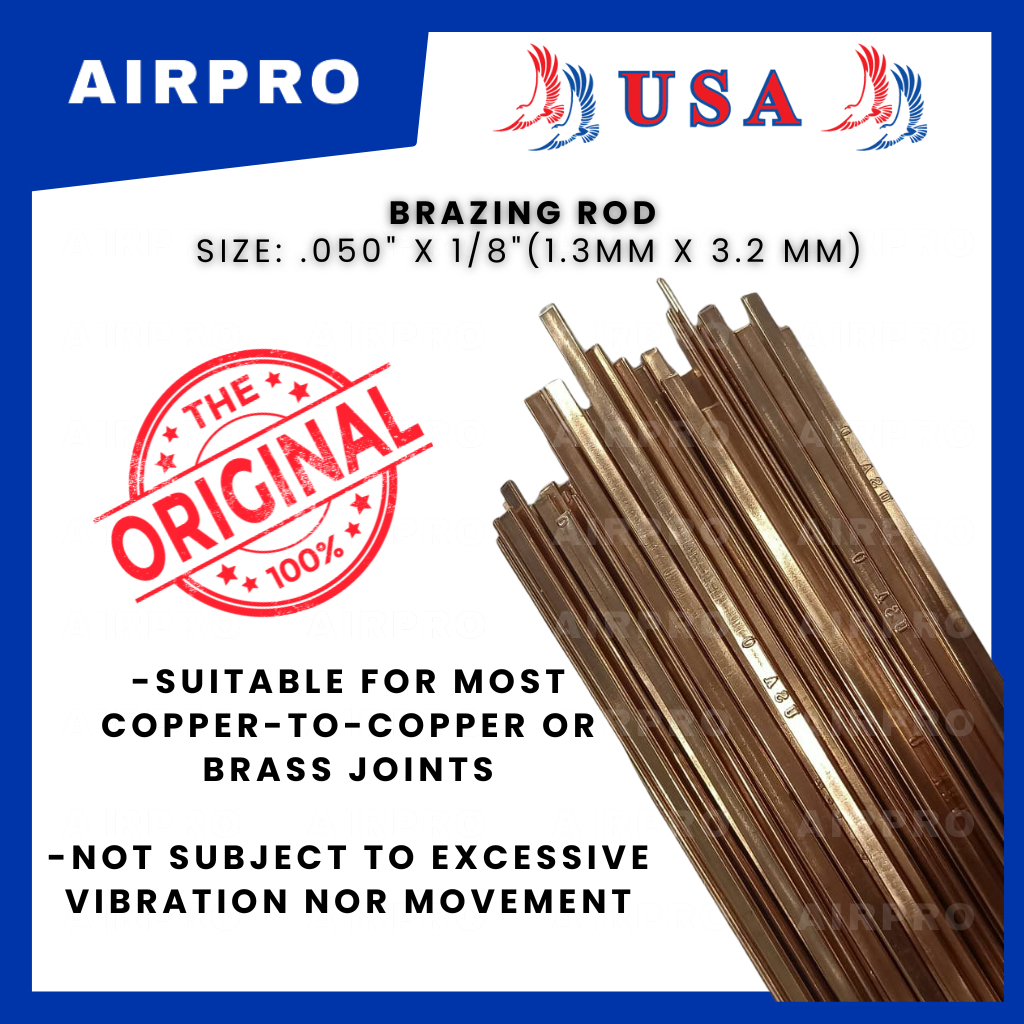 [USA] (PACK)COPPER BRAZING ALLOY / BRAZING ROD 0% (1.3MM X 3.2MM ...