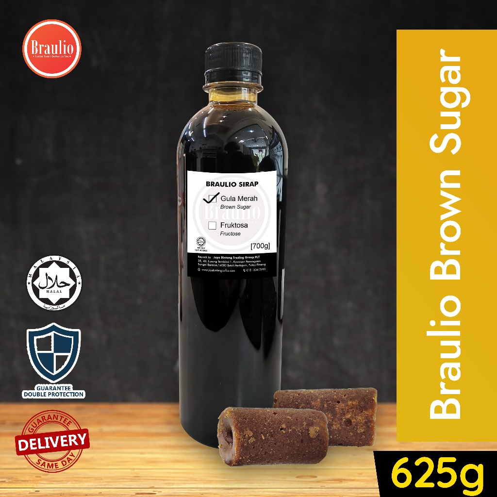 Braulio Brown Sugar Syrup Repacking 625g | Shopee Malaysia