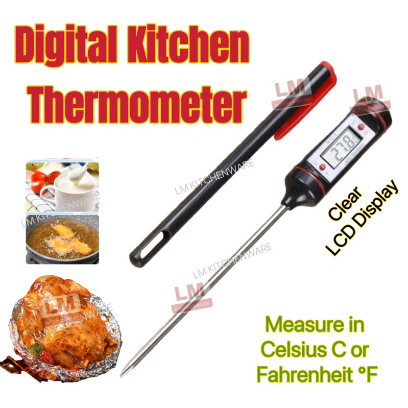 KITCHEN DIGITAL THERMOMETER DIGITAL KITCHEN / ELECTRONIC MEAT ...