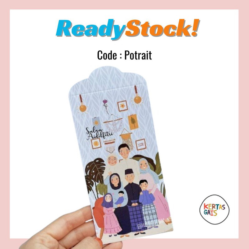 SAMPUL DUIT RAYA EKSKLUSIF 2024 POTRAIT 1PACK=10KPG (READY STOCK ...