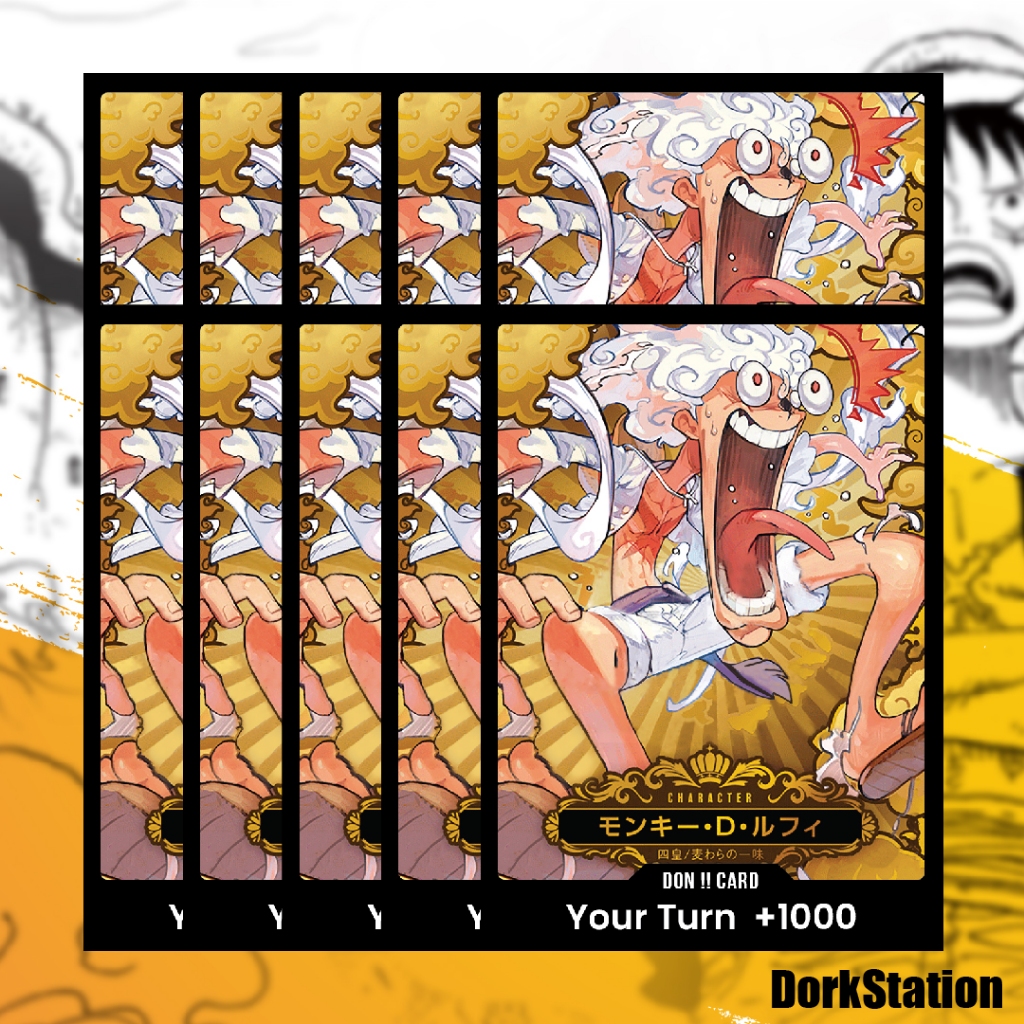 Custom One Piece Card Game Championship Nika DON!! TCG (Non-foil ...