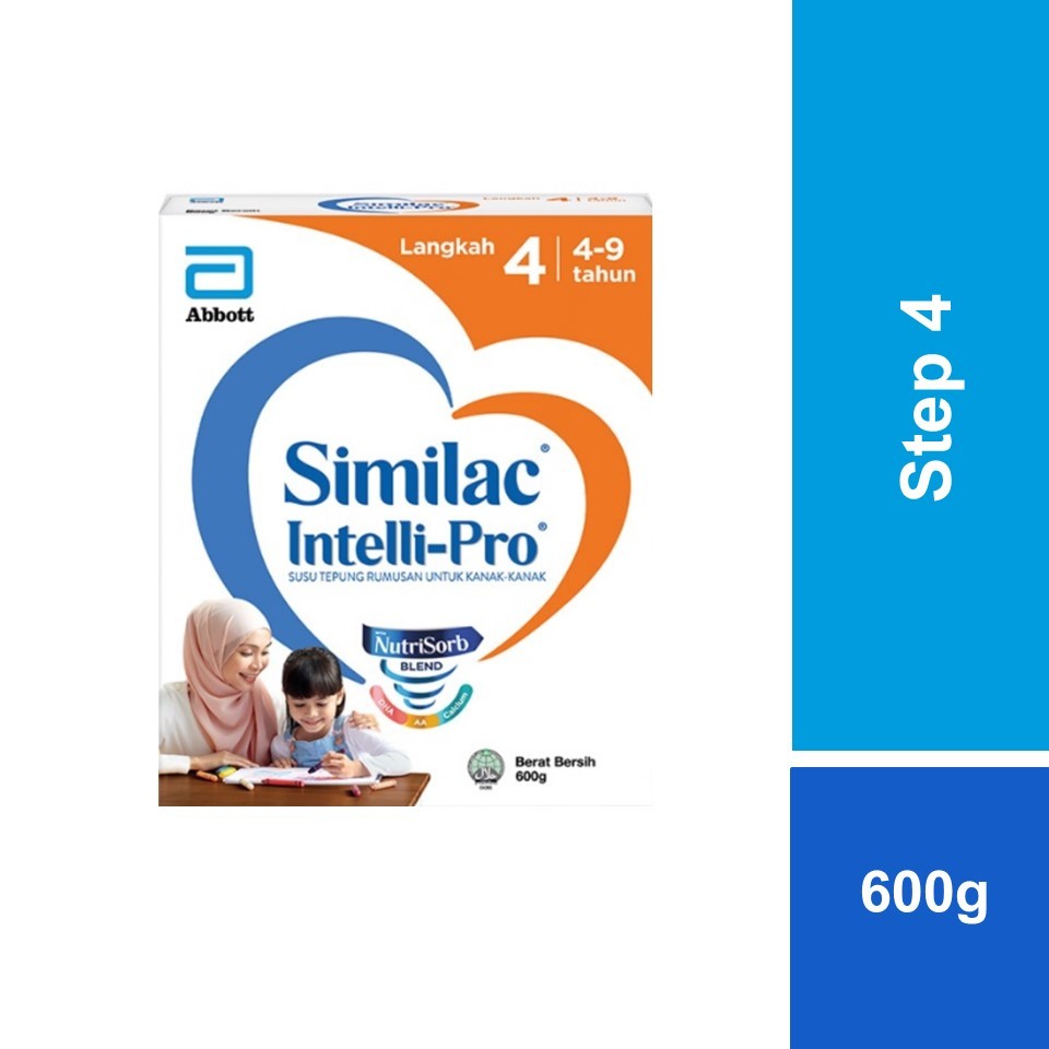 Similac Intelli-Pro Step 4 Growing Up Milk Formula BIB (600g) [Exp 14 ...