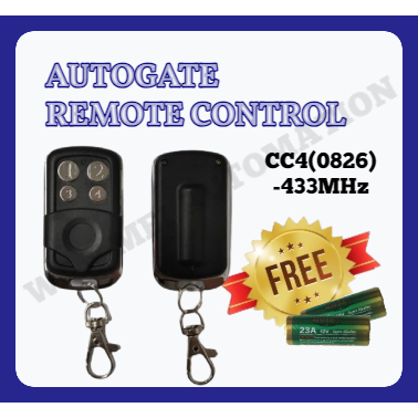 CC4(RCC) REMOTE CONTROL 433MHz (4ch) for AUTOGATE | Shopee Malaysia