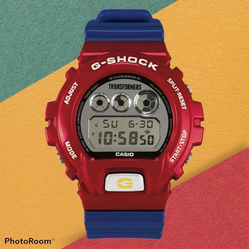 G SHOCK TRANSFORMER DW6900 BIRU MERAH LIMITED EDITION | Shopee Malaysia