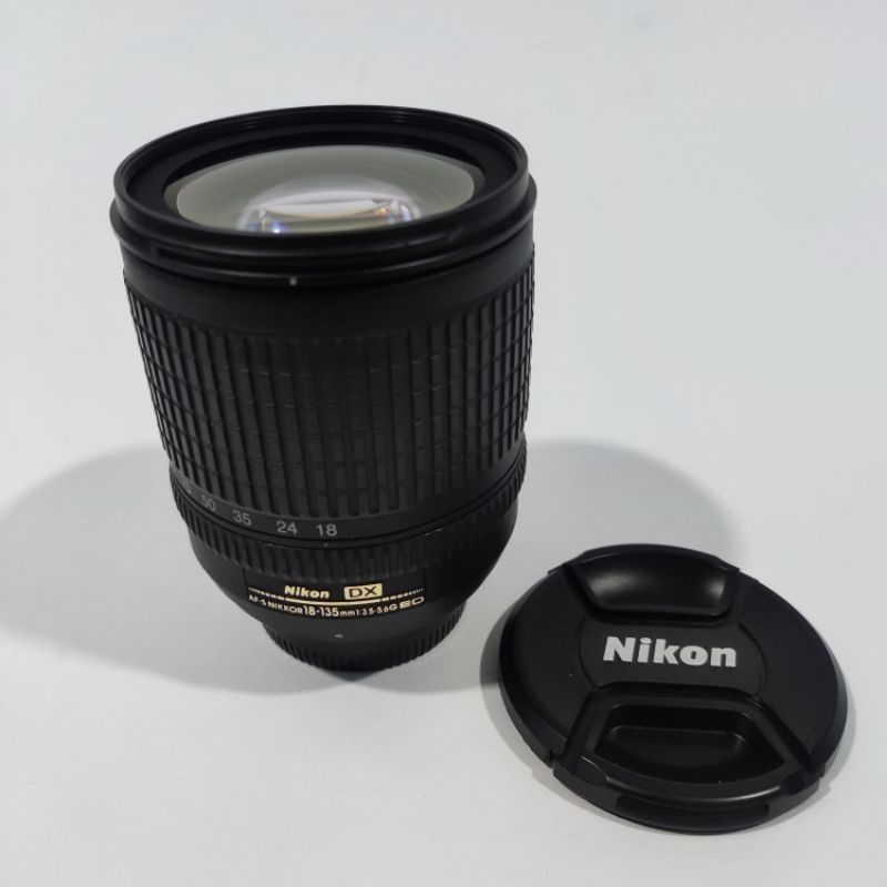 NIKON DX AF-S NIKKOR 18-135MM F/3.5-5.6G ED IF (USED) | Shopee Malaysia